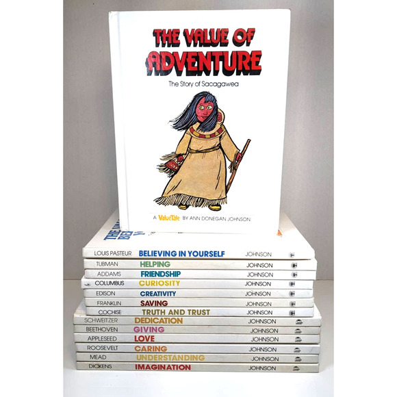 Other | Lot Of 14 Valuetales Vintage Historical Children Books Series ...